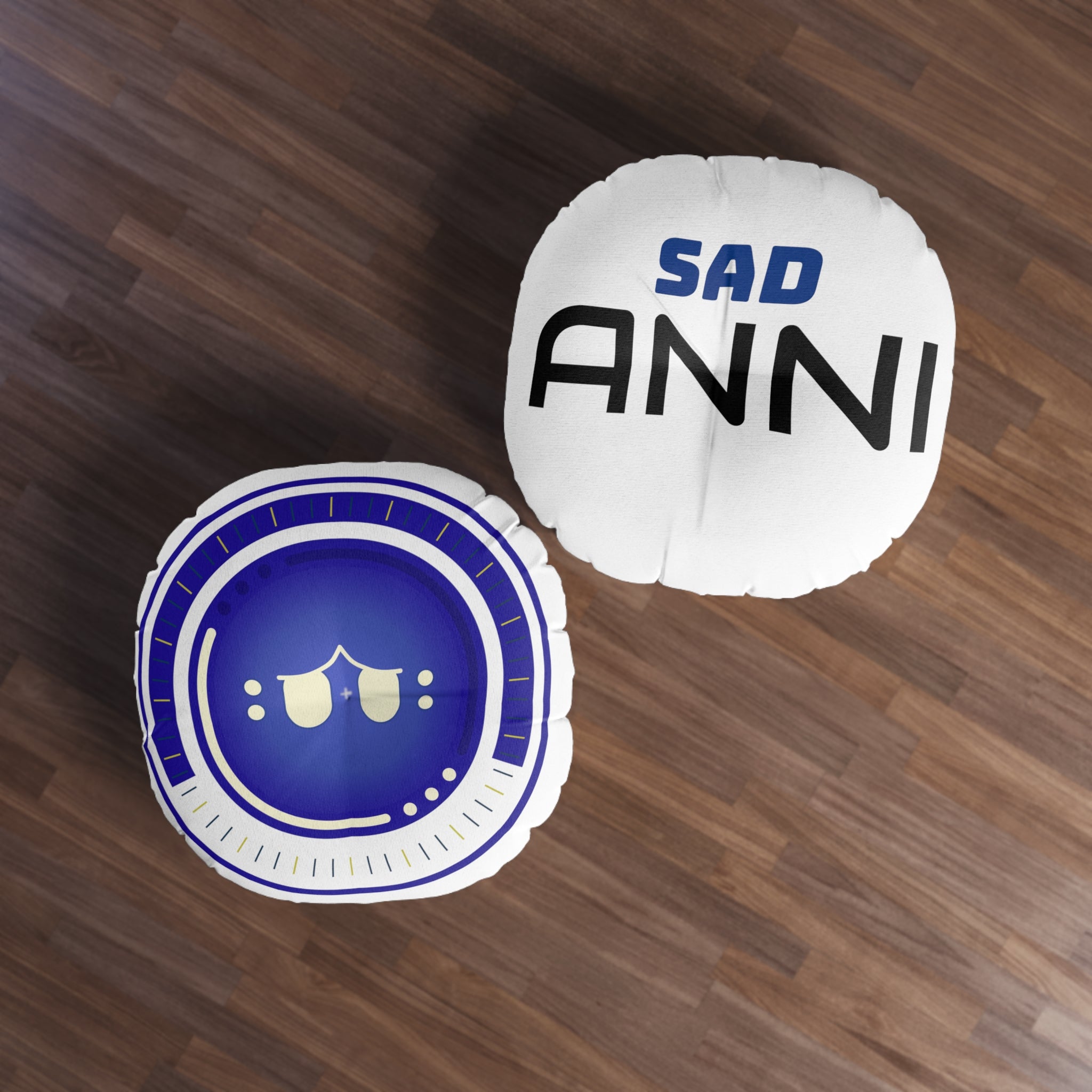 ANNI (Sad) Round Pillow – Childhood Cancer Society Store